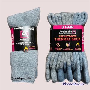 Avalanche | Accessories | Avalanche Ladies Ultimate Thermal Sock 3 Pair ...